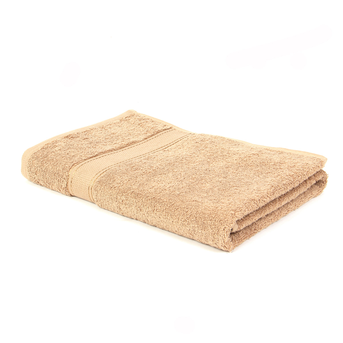 Zero Twist Yarn 100% Cotton Ultra Luxury 500 GSM Bath Towel- Beige ...